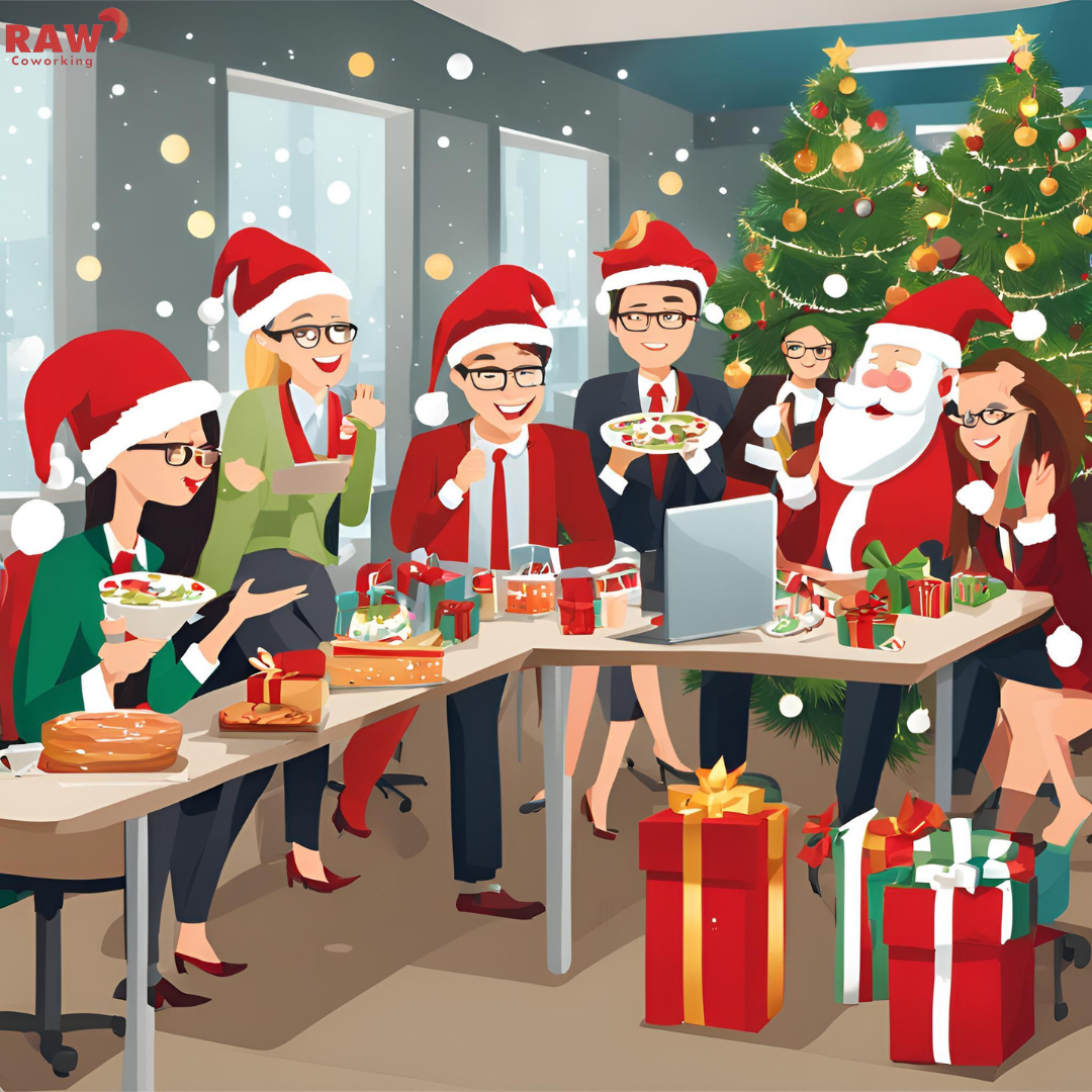 10 Amazing Ideas for Christmas Celebration with Employees in the Office ...